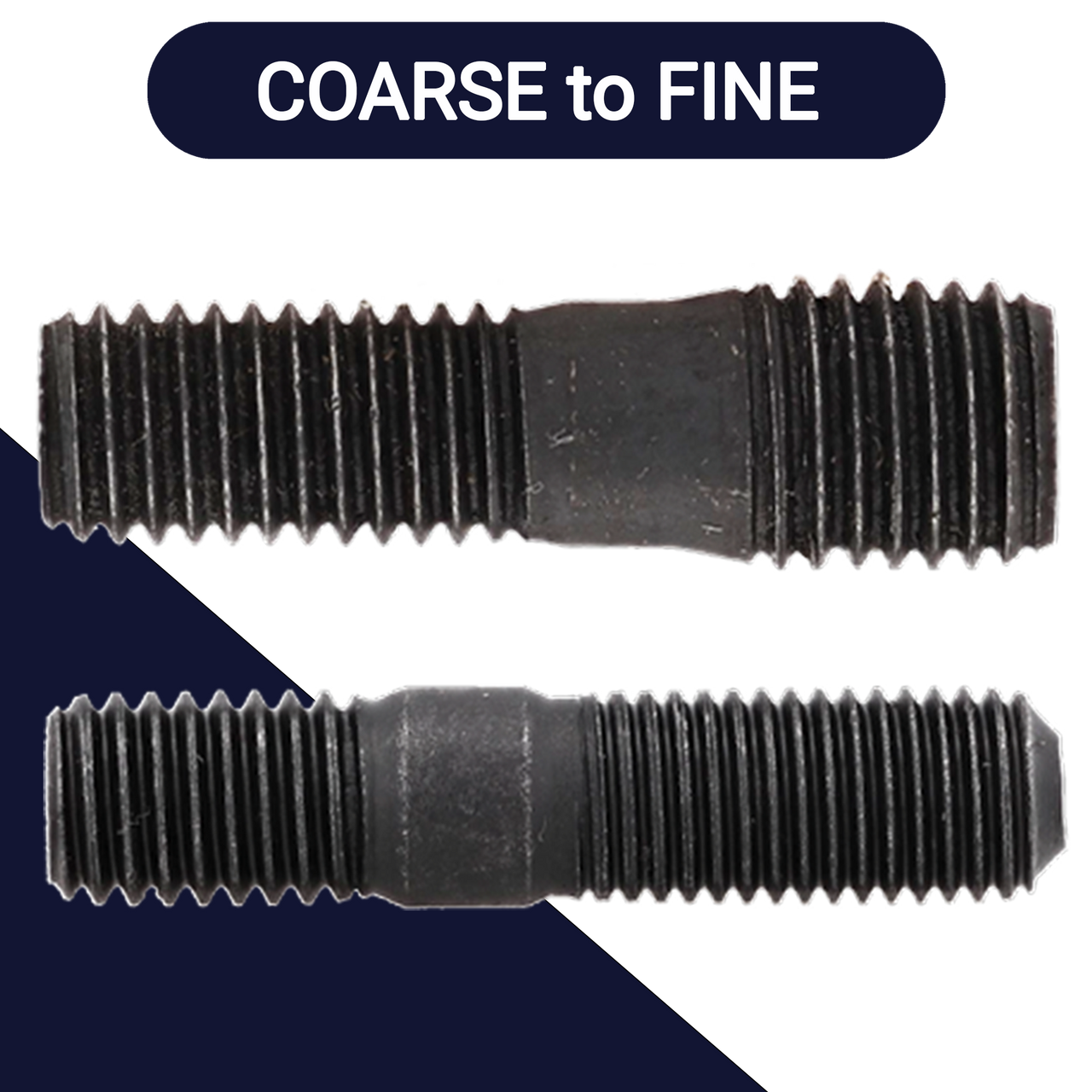 Studs - Coarse to Fine - BelMetric
